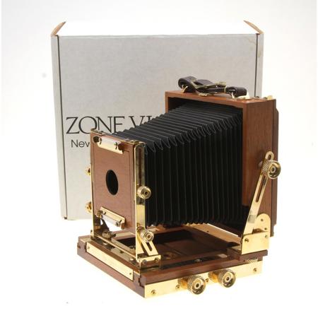 Used Zone VI 4x5 Wooden Folding Field Camera Mahogany Large Format ...