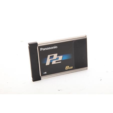Used Panasonic AJ-P2COO8HG 8GB P2 High Performance Memory Card - SKU ...