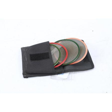 Used Matthews 5" Stainless Steel Wire Diffusion Scrim, Set of 5 455401E