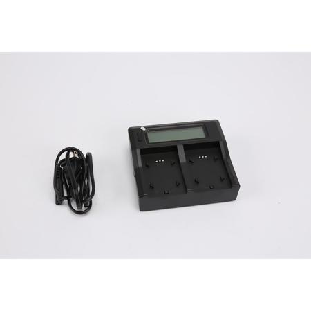 Used Green Extreme Dual Smart Charger with LCD Screen Base - SKU#1611730