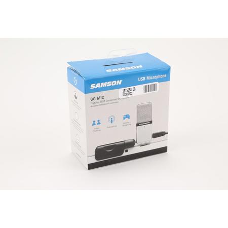 USED Samson Go Mic USB Microphone for Mac and PC Computers - Silver SKU ...