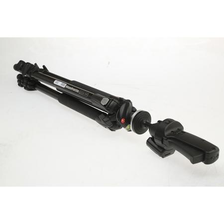 Used Manfrotto Manfrotto 190XPROB Black Tripod Kit with 322RC2 Grip ...