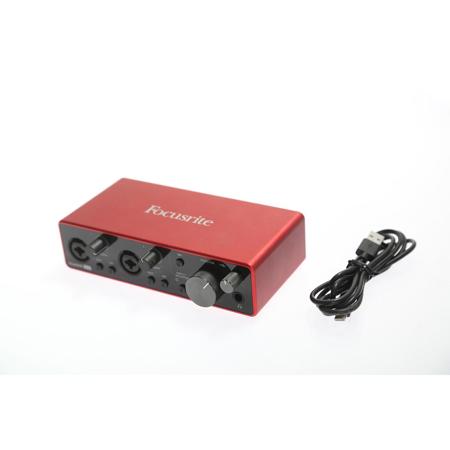 Used Focusrite Scarlett 2i2 2x2 USB Audio Interface (3rd Generation ...