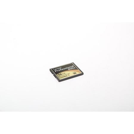 Used Lexar 16GB 800x UDMA 7 Professional CompactFlash Memory Card - SKU ...