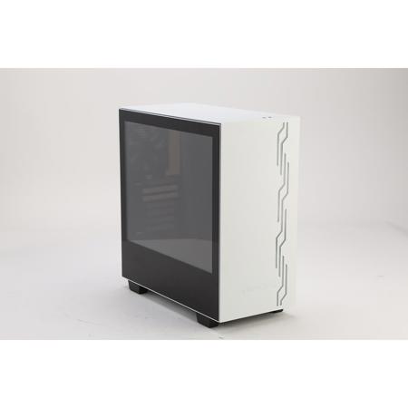 Used iBUYPOWER Snowblind S Mid Tower Case - White SKU#1623223