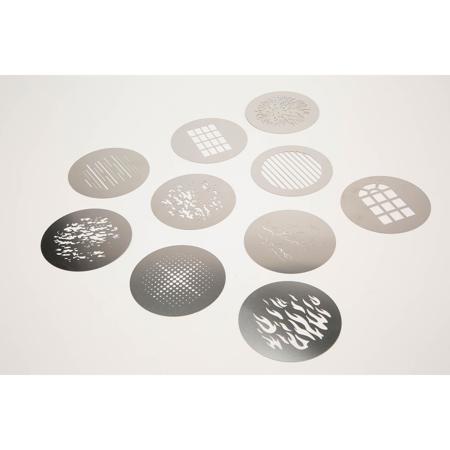 Used Aputure 10 GOBO Kit for Spotlight Mount, Ten Classic Shapes - SKU ...