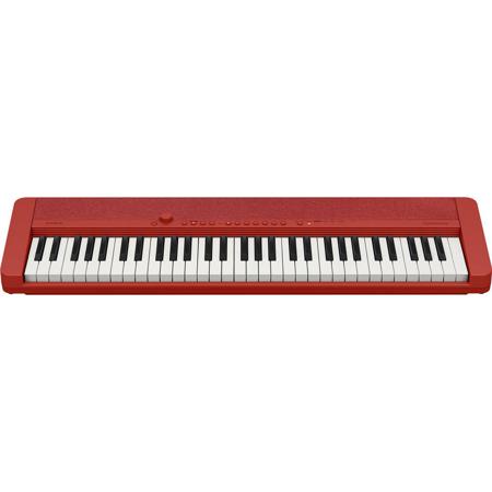 Used Casio Casiotone CT-S1 61-Key Piano Style Portable Keyboard - Red ...