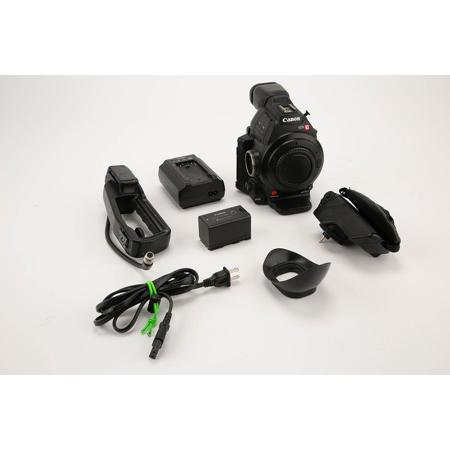 Used Canon EOS C100 Mark II Cinema Camcorder - EF Lens Mount (833 Hours ...