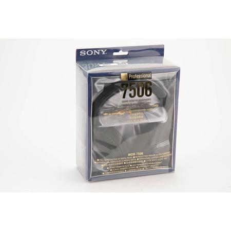 Used Sony MDR-7506 Professional Folding Headphones - Adorama