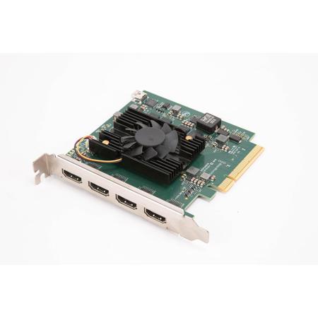Used Blackmagic Design DeckLink Quad HDMI Recorder 4K PCIe Capture Card ...