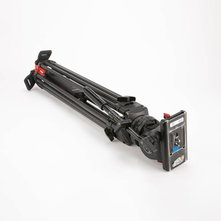 Used Sachtler Panorama Plus Head with Tripod Legs and Floor Spreader ...