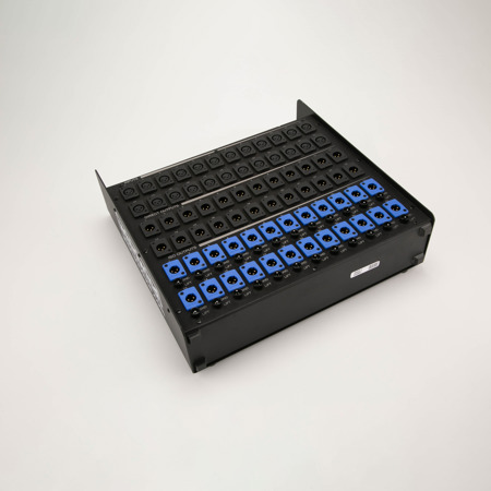 Used Whirlwind Stage Box 24 XLRF Inputs and 48 XLRM Parallel Outputs ...