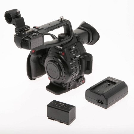 Used Canon EOS C100 Mark II Cinema Camcorder with Dual Pixel CMOS AF ...