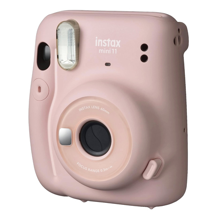 USED Fujifilm Instax Mini 11 Instant Camera (Blush Pink) Bundle with ...