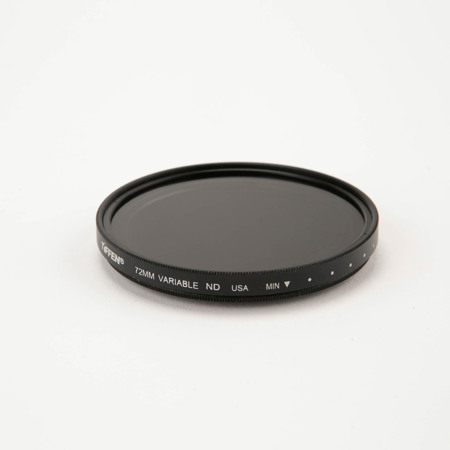 Used Tiffen 72mm Variable Neutral Density (ND) Filter - 2 to 8 Stop Light Control 72VND
