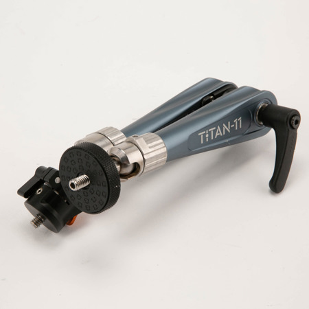 Used Bright Tangerine Titan Support Arm with Pivot Head 3/8" to 1/4 ...