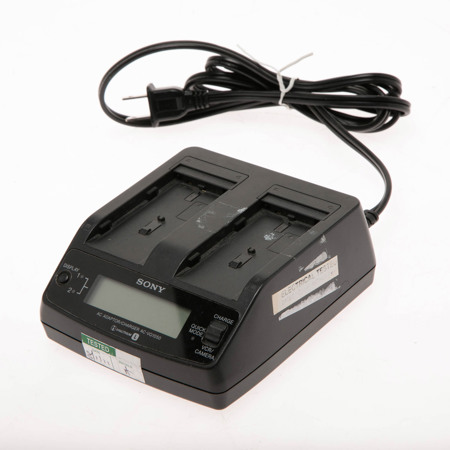 Used Sony AC - Super Quick Charger for Two InfoLithium L Series Batteries.