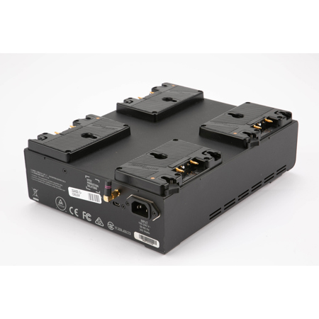 Used Anton Bauer LP4 Low Profile Quad Gold Mount Battery PowerCharger ...