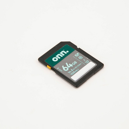 Used onn - 64GB SDXC Flash Memory Card, up to 100MB/s read speed ...