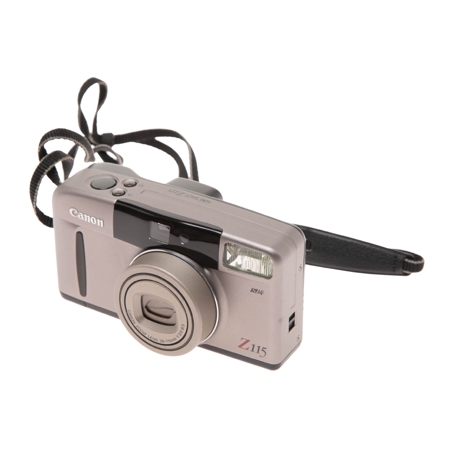 Used Canon Sure Shot Z115 Zoom 35mm Point & Shoot Camera IMCCASSZ115