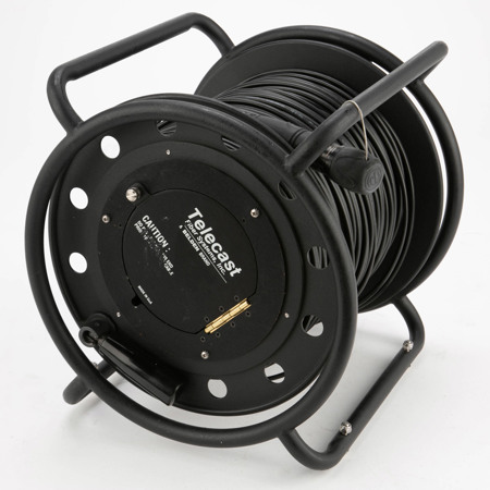 Used Telecast Systems Fiber Fiber Tactical Cable Reel (500 ft) - SKU ...