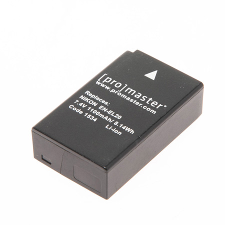 Used Promaster 1534 EN-EL20 Battery for Nikon NKXPM1534BAT - Adorama