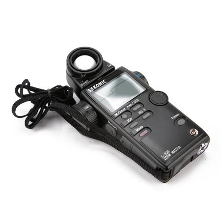 Used Sekonic L-508 Zoom Master - Digital Incident, Spot and Flash Light ...