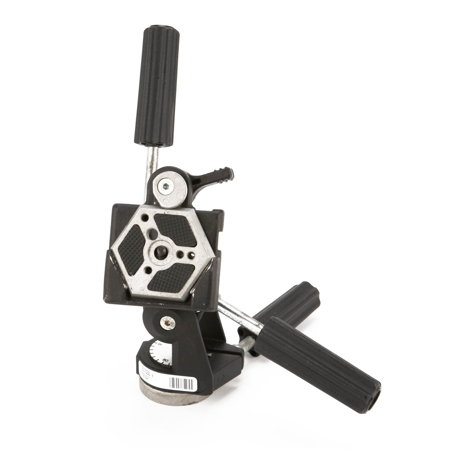 Used Manfrotto Deluxe 3047 3-Way Panhead - Supports 16.6 lbs - Adorama