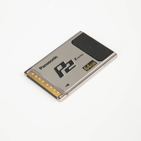 Used Panasonic AJ-P2E064XG 64GB E-Series P2 Solid State Memory Card ...