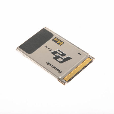 USED Panasonic AJ-P2E064XG 64GB E-Series P2 Solid State Memory Card ...