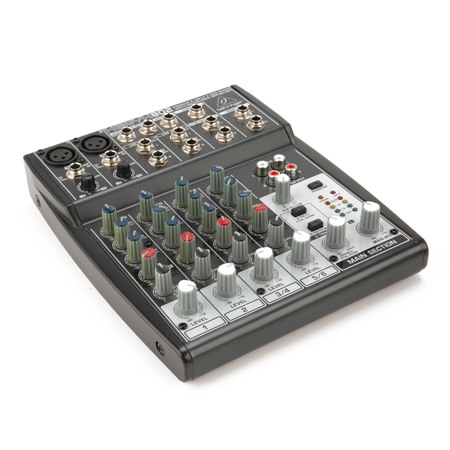 Used Behringer XENYX 802 Small Format Mixer with XENYX Mic Preamps ...