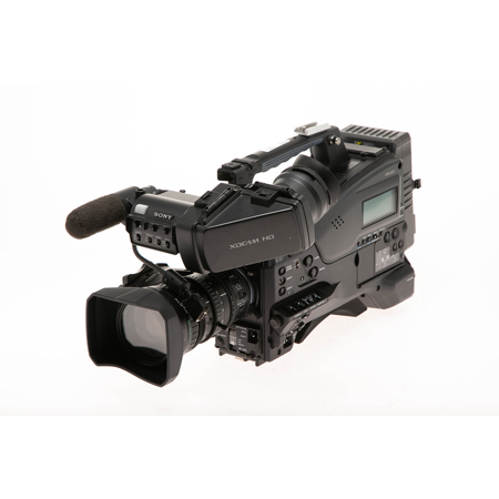 Used Sony Pmw 350k Xdcam Ex 2 3 Shoulder Mount Camcorder 3008 Hours