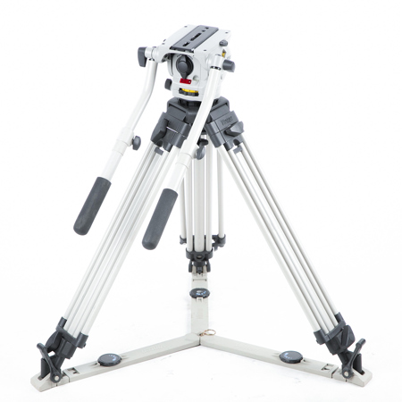 USED Vinten Vision 11 Fluid Tripod Head System with Aluminum Legs - SKU ...