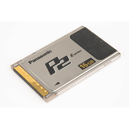Used Panasonic AJ-P2E016XG 16GB E-Series P2 Solid State Memory Card ...