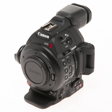 Used Canon EOS C100 Mark II Cinema Camcorder Body with Dual Pixel CMOS ...