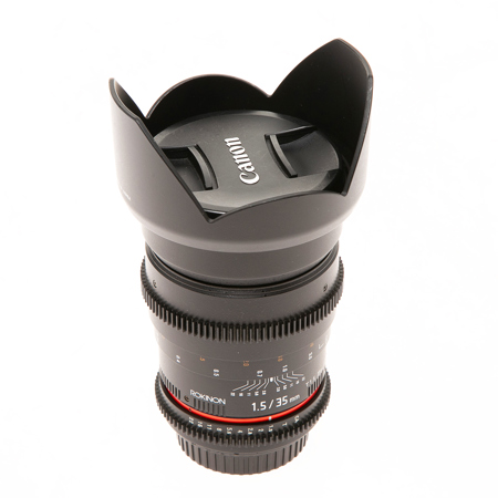 Used Rokinon 35mm T1.5 Cine DS Lens for Canon EF Mount - SKU#1726280 DS35M-C
