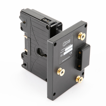 Used Core SWX Short Hotswap Shark-Fin Battery Adapter, 3-Stud/Gold ...
