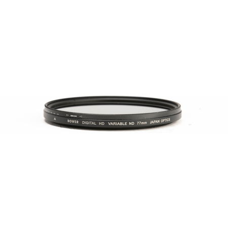 Used Bower 77mm Variable Neutral Density (ND) Filter - 2 to 8 Stops