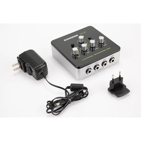 Used Samson QH4 4-Channel Stereo Headphone Amplifier - SKU#1728602