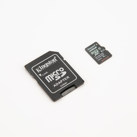 Used Kingston Technology 128GB Class 10 UHS-I microSDXC Card with SD ...