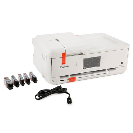 Used Canon TS Series PIXMA TS9521C Wireless All-In-One Inkjet Duplex ...