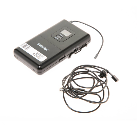 Used Shure SLX1-H5 Wireless Bodypack Transmitter - H5 Band 518-542 MHz SKU#1733763 SLX1=-H5
