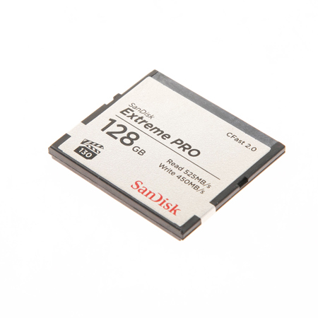 Used SanDisk Extreme PRO 128GB CFast 2.0 Memory Card - Adorama