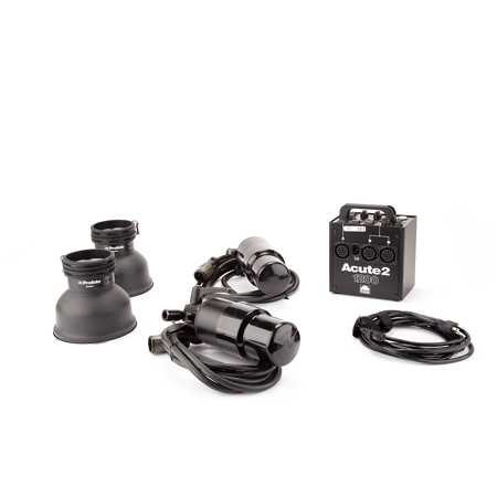 Used PROFOTO ACUTE 2 1200 WS/2 ACUTE 2 HEADS - Adorama