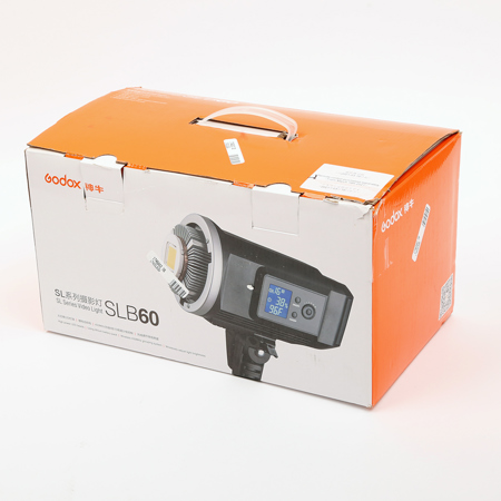 USED Godox SL Series SLB60W 60W Battery-Operated White LED Video Light ...