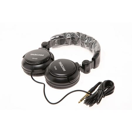 Used Tascam TH-03 Studio Headphones - SKU#1750410 AUXTH03 - Adorama