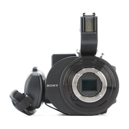 USED Sony NEX-FS700 R (Upgrade) 4K NXCAM Super35 Camcorder - (330 Hours ...
