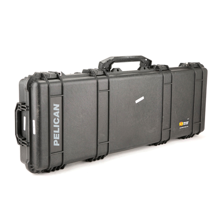 Used Pelican 1720 Watertight 42" Gun Case with Wheels - Black, NO FOAM ...