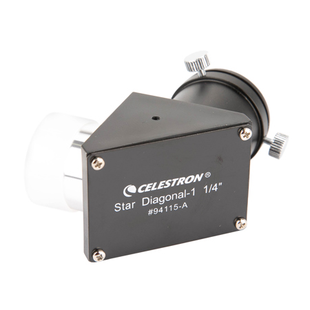 Used Celestron 90 deg. Angle Star Diagonal, 1.25". 94115-A - Adorama