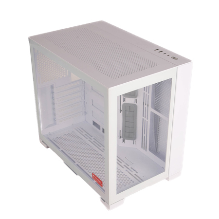 Used Lian-Li O11 Dynamic Mini ATX Mini-Tower Case, Snow White O11D MINI -S